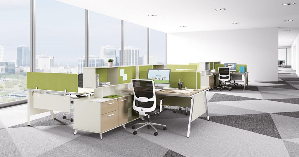 Open Office Workstations | Open Modern Office Furniture