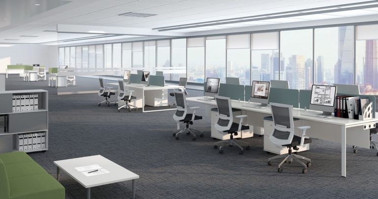 Open Office Workstations | Open Modern Office Furniture