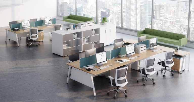 Open Office Workstations | Open Modern Office Furniture
