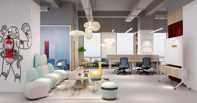 New Age Office Design with Remote Work - Hitec Offices