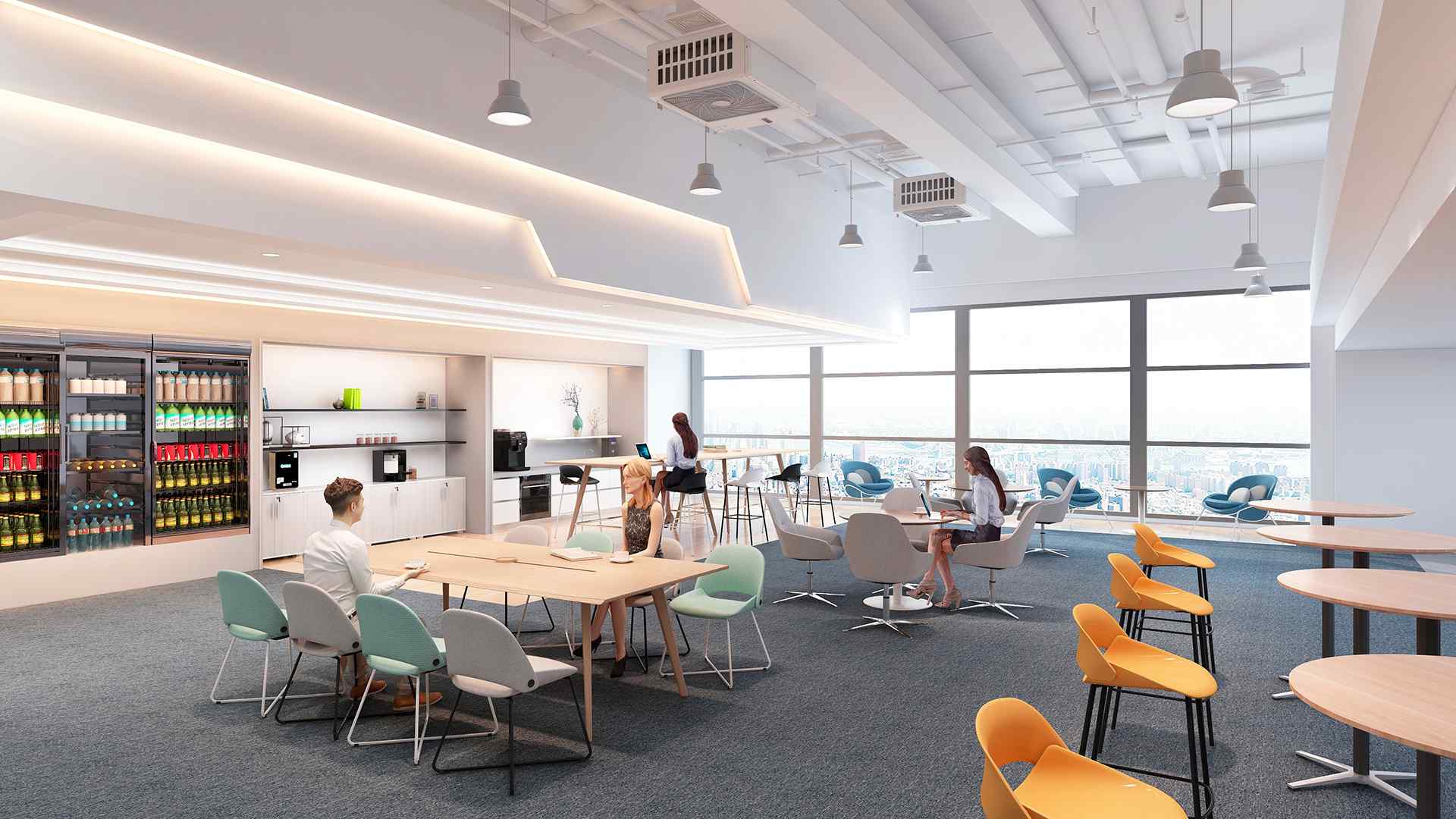 Office Design Inspiration from Coworking Spaces - Hitec Offices