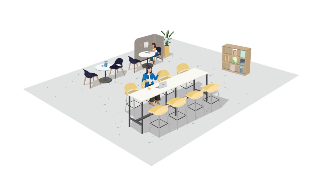 Interpersonal Space Planning in the Office - Hitec Offices